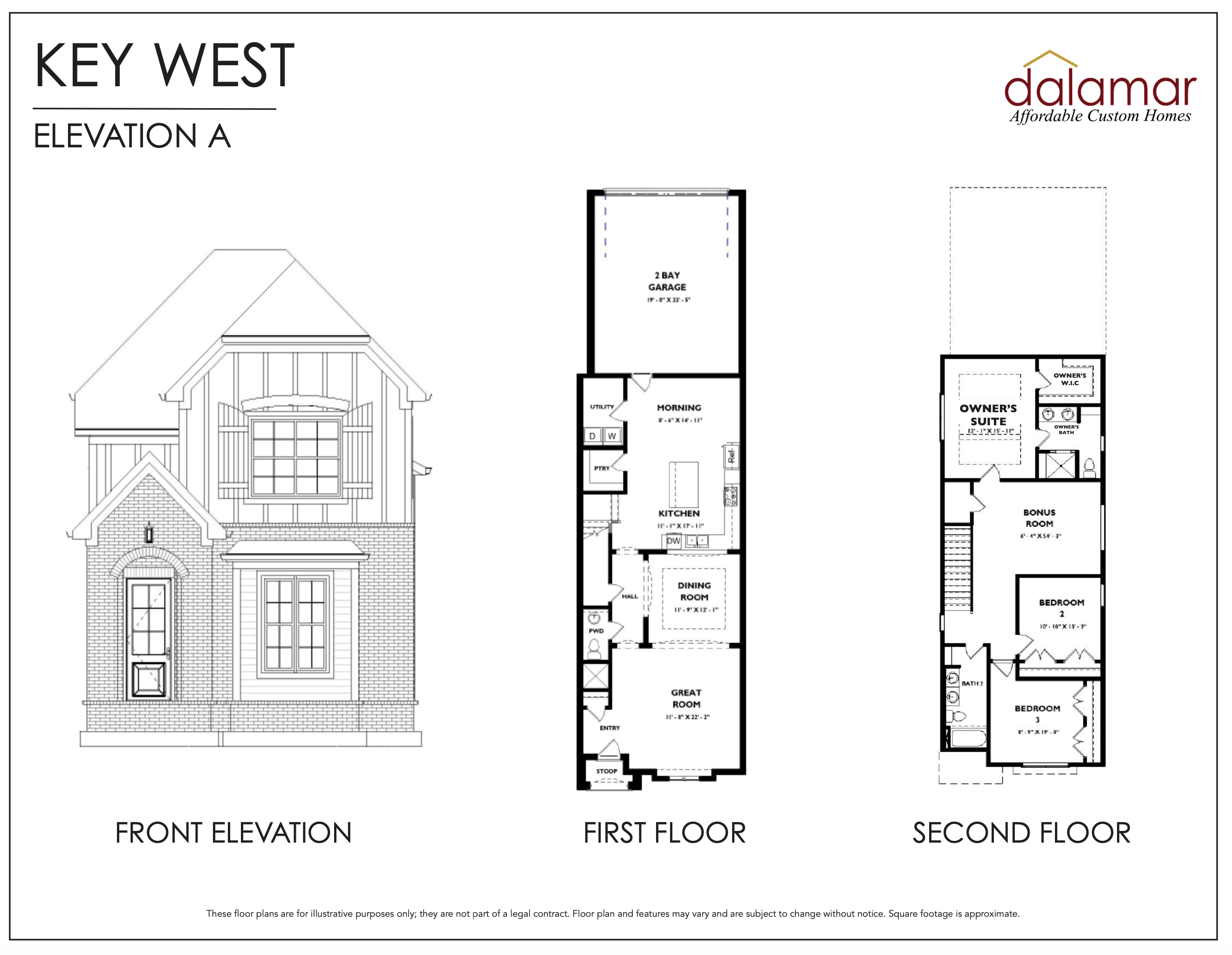KEY WEST FLOOR PLANS DETAILS HCC - Dalamarhomes